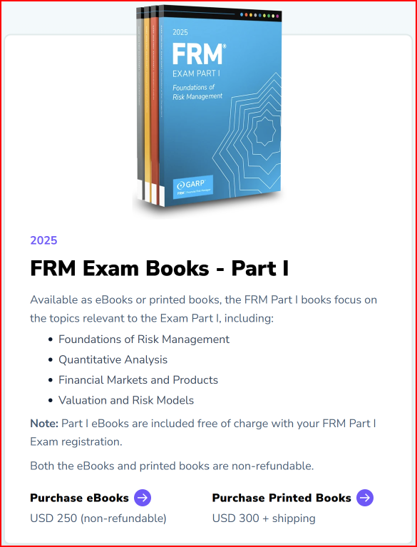 [판매중] 2025 FRM Exam Books - PART 1 GARP, PDF 버전입니다. - ① 벼룩시장『 팝니다 ...