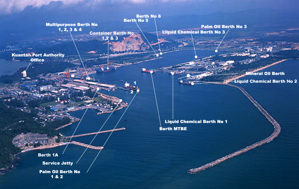 KUANTAN PORT INFORMATION - Malaysia Port Information - 말레이시아의 모든것 (말레모)