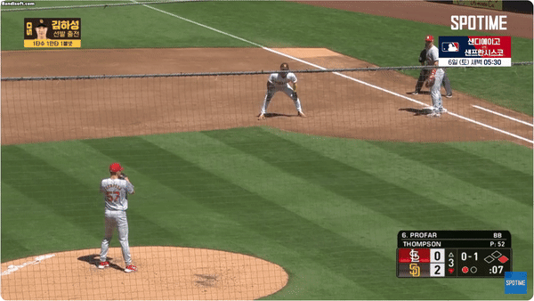 더쿠 - [KBO] 황성빈 챌린지.gif