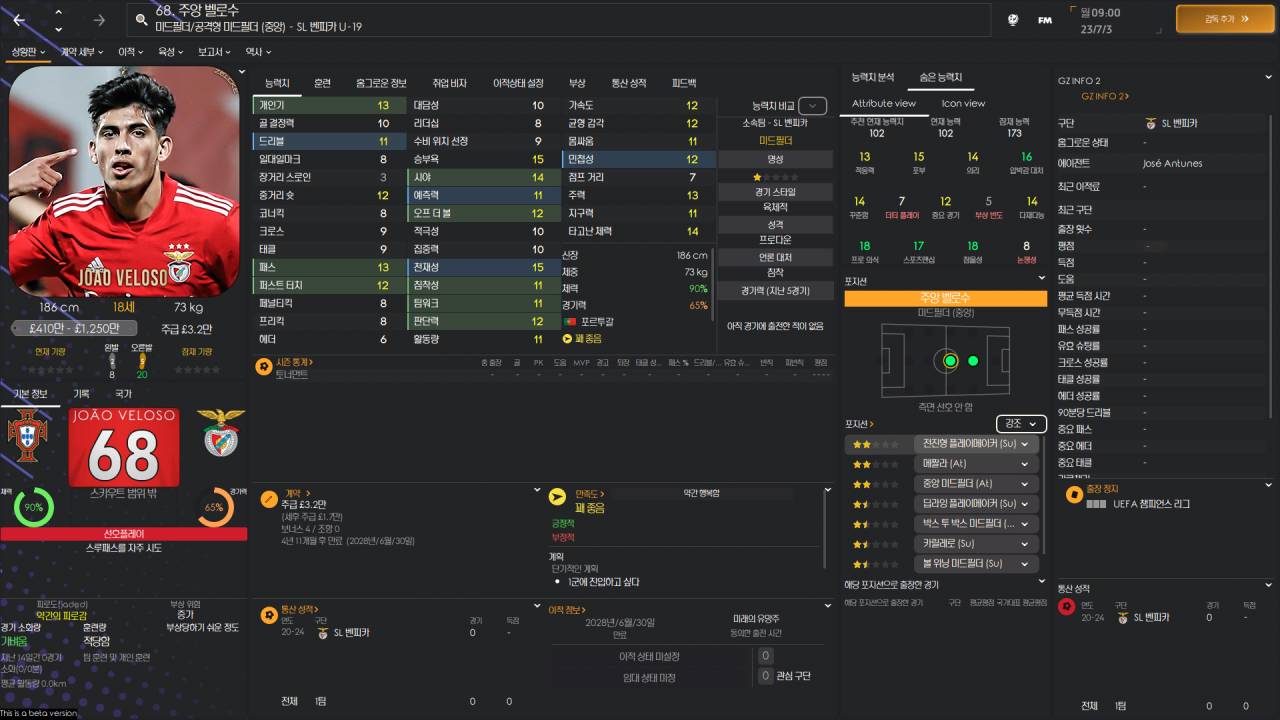 FM2024 -9.5, -9 포텐셜 MC 유망주들 jpg - 웃긴자료 ‥‥‥‥‥、 - 도탁스 (DOTAX)