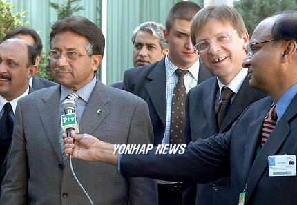 BELGIUM PAKISTAN MUSHARRAF