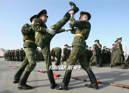 RUSSIA PARADE REHEARSAL