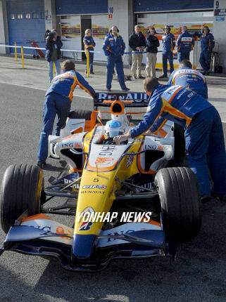 SPAIN FORMULA ONE TRAINING