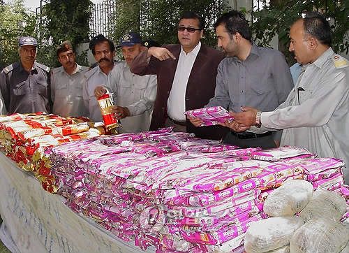 PAKISTAN HASHISH SEIZED