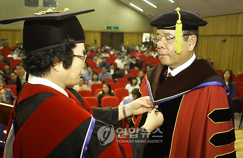 님 반다 캄보디아 부총리 명예박사