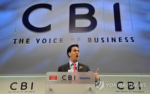 BRITAIN POLITICS BUSINESS CBI CONFERENCE