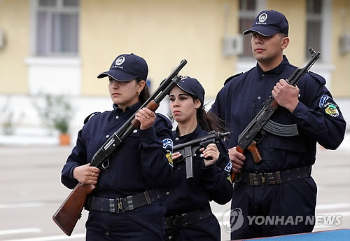 ALGERIA POLICE ACADEMY GRADUATION CEREMONY