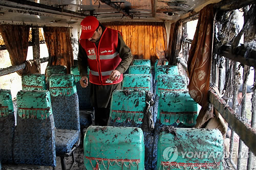 PAKISTAN SCHOOL BUS BOMB BLAST