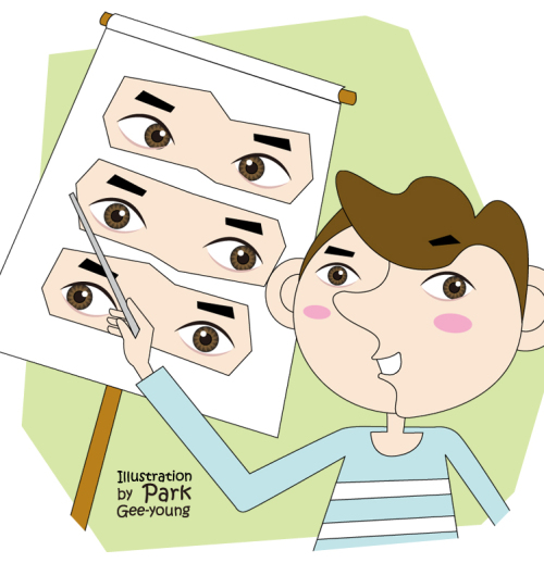 What can we do for misaligned eyes?