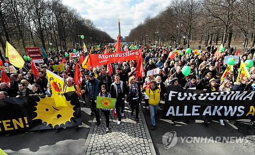 GERMANY ANTI-NUCLEAR PROTEST