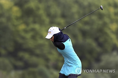 Mideast Iran Golf