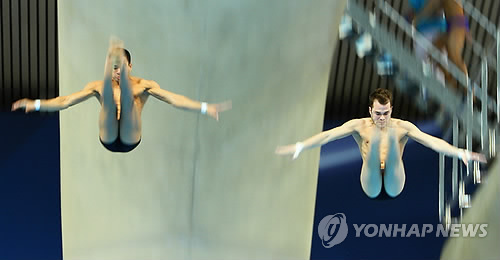 BRITAIN DIVING WORLD CUP