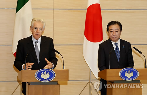 JAPAN ITALY DIPLOMACY