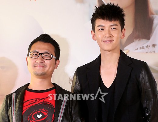 포토]가진동-구파도 감독, '소녀 없이 둘만 왔어요'