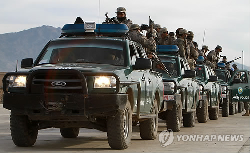 AFGHANISTAN BORDER FORCES TRAINING