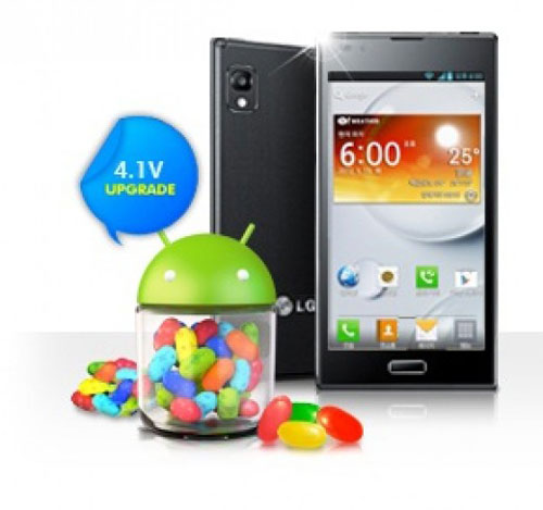 LG전자, 옵티머스 lte2 젤리빈 업그레이드 '웹서핑-앱 구동속도↑'