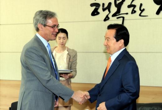 채터슨 주한 캐나다대사, 광주광역시 첫 방문