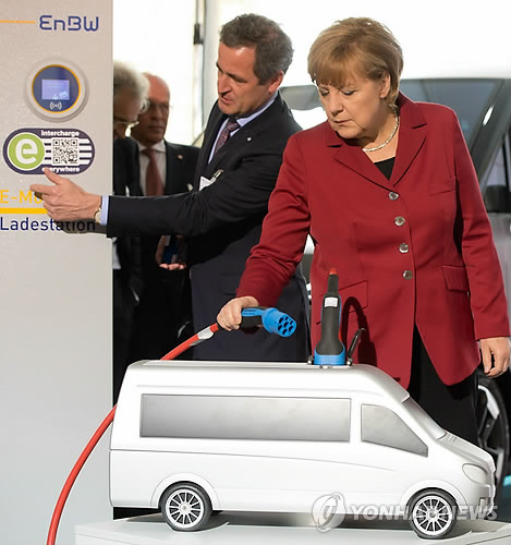 GERMANY MERKEL CAR POWER