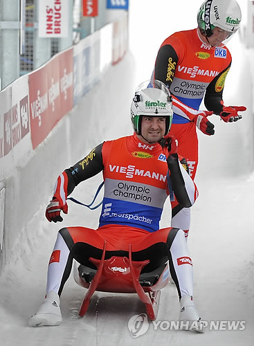 AUSTRIA LUGE WORLD CUP