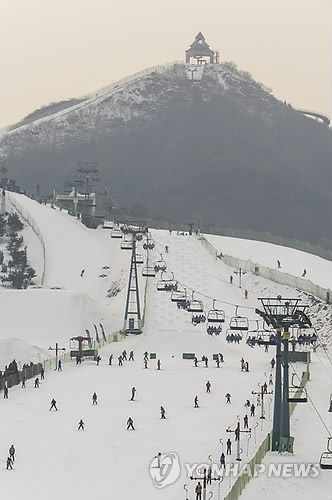 CHINA ECONOMY TOURISM SKI RESORT