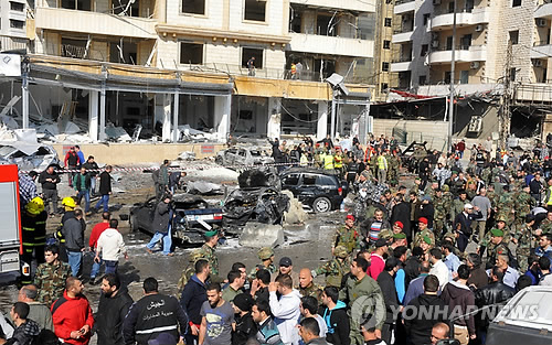 LEBANON BEIRUT BOMB EXPLOSION