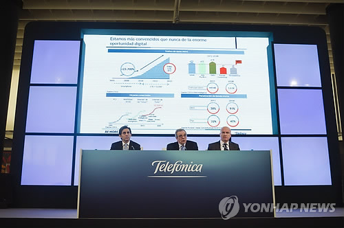 SPAIN ECONOMY TELEFONICA