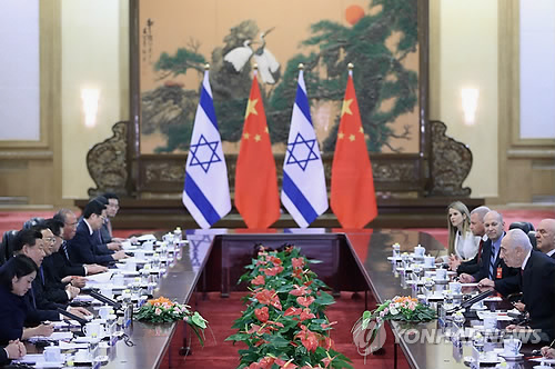 CHINA ISRAEL DIPLOMACY