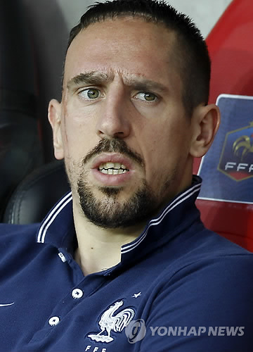 FILE FRANCE SOCCER RIBERY