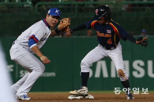 [아시안게임 야구 중계]한국 태국, 김광현-유원상 계투.. 한국, 12-0 리드