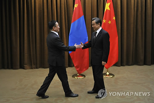 CHINA MONGOLIA DIPLOMACY