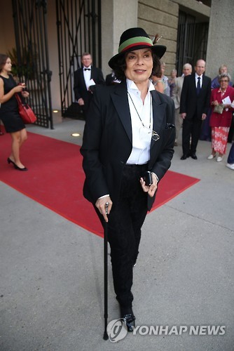 FILE AUSTRIA BIANCA JAGGER BIRTHDAY