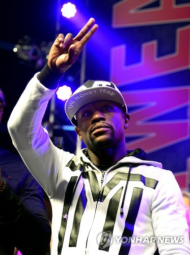 USA BOXING PACQUIAO-MAYWEATHER PRE-FIGHT