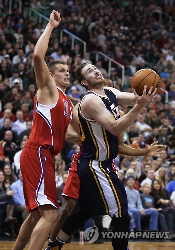 Clippers Jazz Basketball