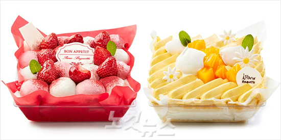 "케이크 이젠 떠먹으세요" 파리바게뜨 떠먹는 케이크 출시