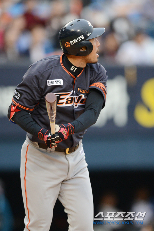 [포토] 김경언, 추격의 좌월 투런포