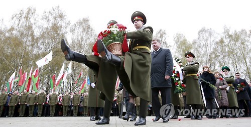 BELARUS CHERNOBYL NUCLEAR DISASTER ANNIVERSARY