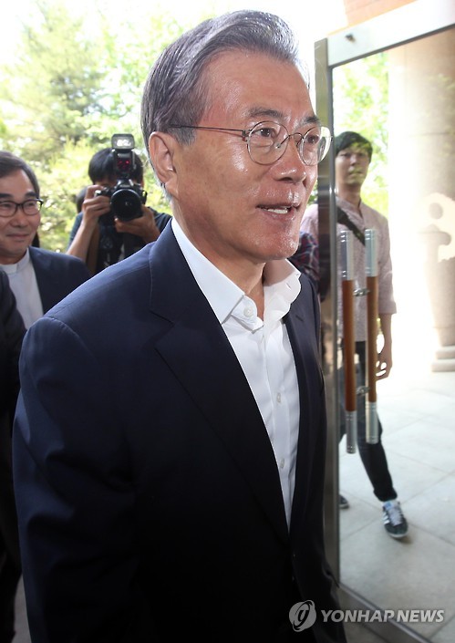 청주 찾은 문재인