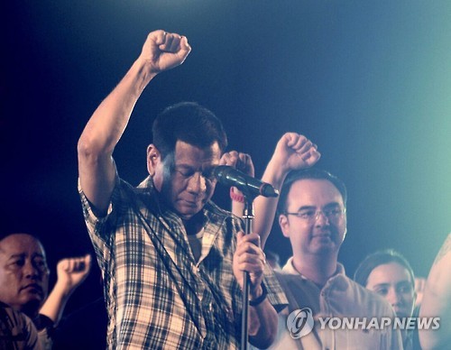 PHILIPPINES PRESIDENT-ELECT DUTERTE