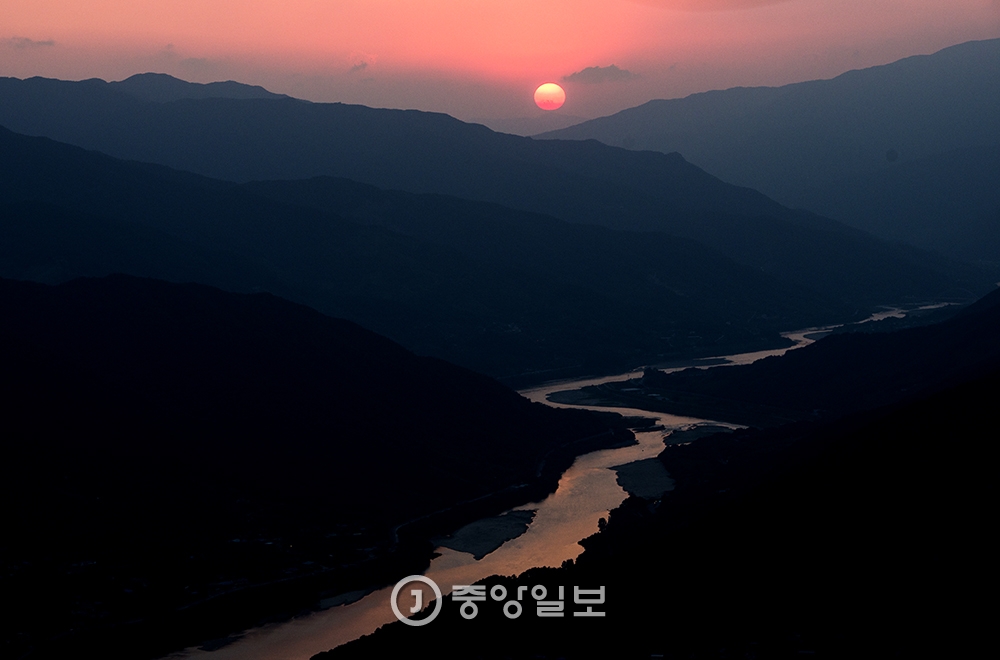 [서소문 사진관] 아름다운 섬진강 노을