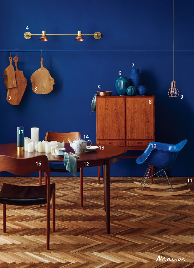 컬러가 있는 벽