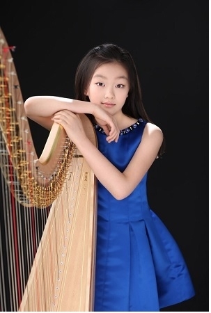 어리지만 당찬 하프 연주자 허예린, 국제무대에서 주목