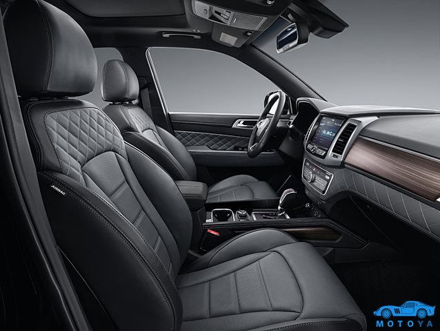 쌍용 G4 렉스턴, 인테리어의 인체공학적 가치 인정받다 | 모토야