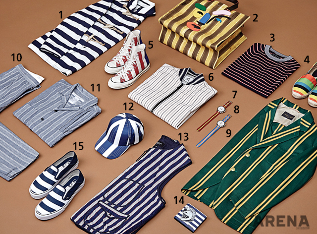 28 STRIPE ITEMS