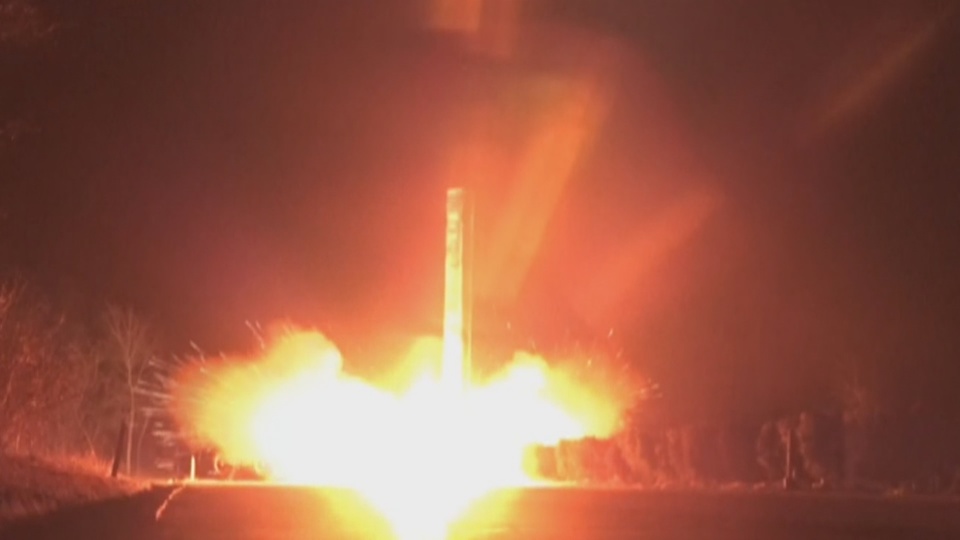 미국 "북 미사일은 ICBM..1천km 비행해 낙하"