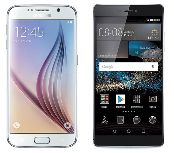 China favors Huawei P8 over Samsung Galaxy S6