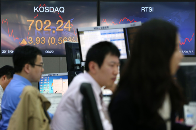 [Photo News] Soaring KOSDAQ