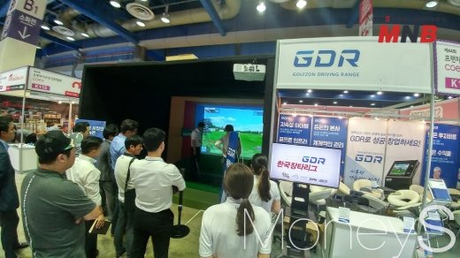 골프존네트웍스, '제22회 부산 창업박람회' 참가, GDR 홍보 부스 설치