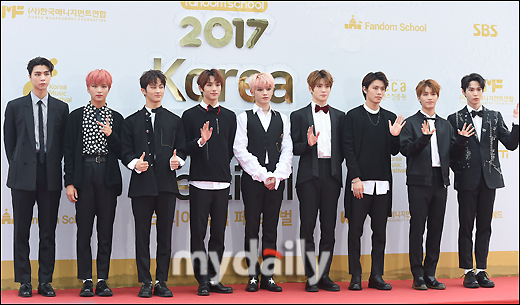 [MD포토] NCT127, '완전체로 모였어요'