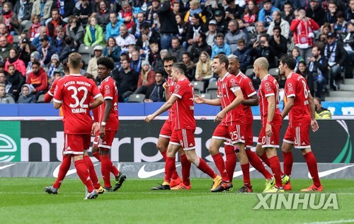 (SP)GERMANY-BERLIN-SOCCER-BUNDESLIGA-FCB VS BSC