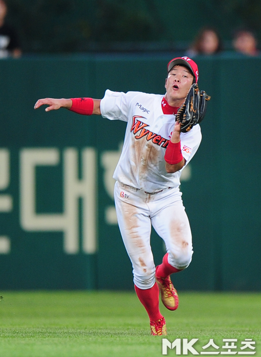 [WC1] 1년 전 '슈퍼 캐치'의 노수광 "올해는 정확하게 수비"